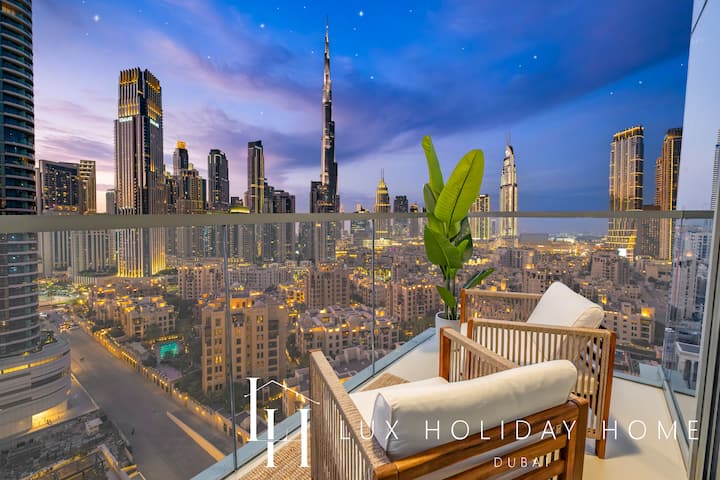 Lux | The Executive Burj Khalifa View Suite 2 - Dubai