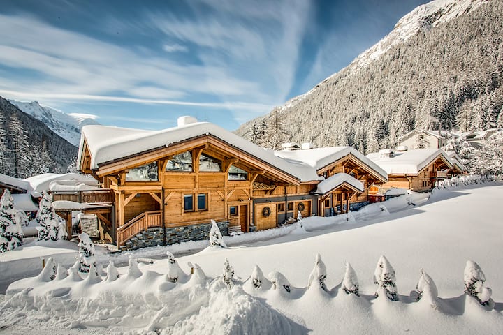 Les Rives D’argentière 50 Pers / 22 Chambres & Sdb - Chamonix