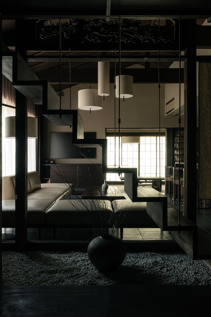 森の中に佇む建築『Fumi 』/檜露天風呂/バス停徒歩10分/ - 箱根町