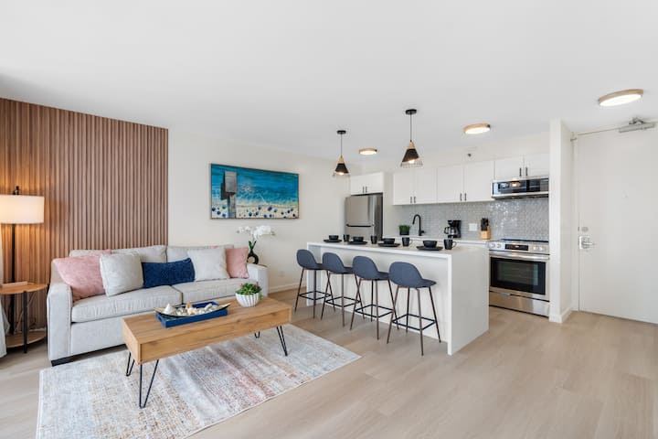 30fl Oceanview|new Remodeled 1br/1ba| Free Parking - Waiʻalae Beach Park