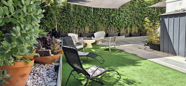 Great Bedroom With Private Garden In Estoril - Estoril