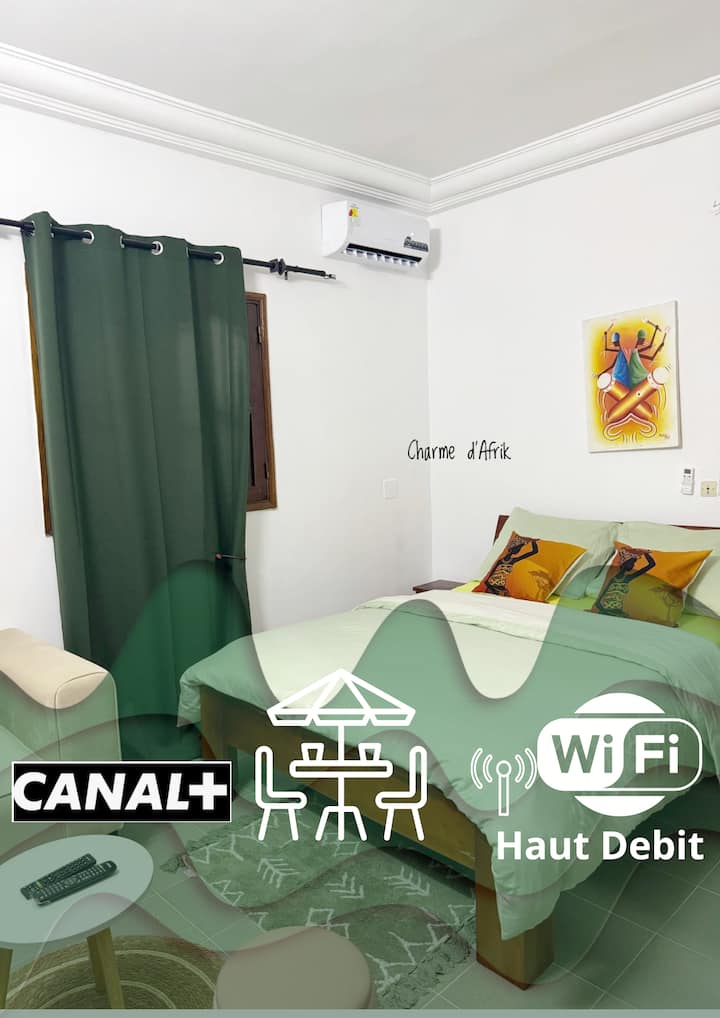Appartement Cosy Et Chaleureux - Abiyán