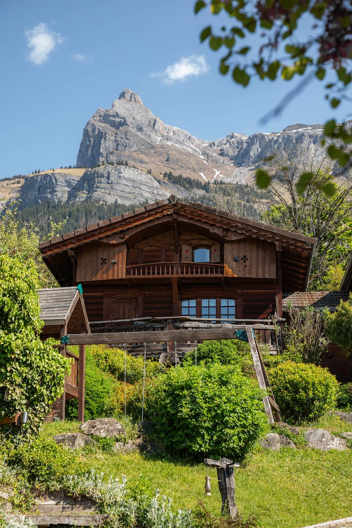 Chalet "Grenier" Vue Mont-blanc - Passy