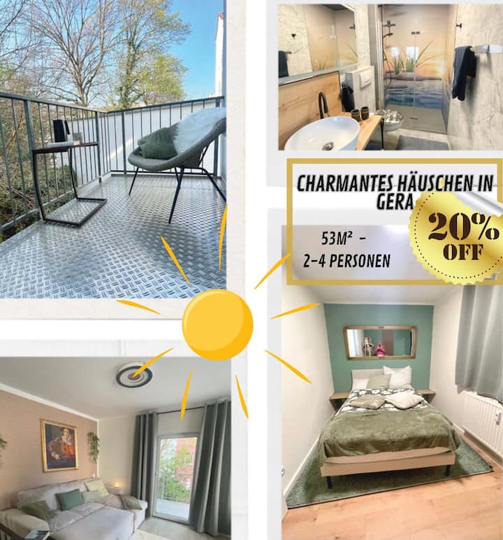 Charmantes Häuschen, Citynah - Gera