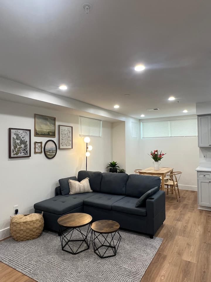 Cozy & Stylish Basement Retreat - Alexandria, VA