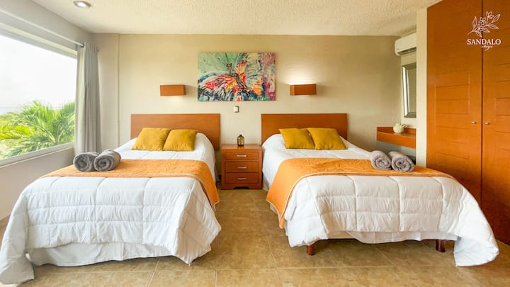 Favorito De Todos - Depto En Condominio Con Playa - Cancún