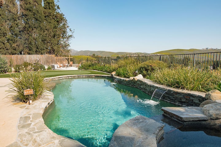 Private Oasis 8 Beds *Views*/pool/spa/firepit/golf - 紹曾德奧克斯