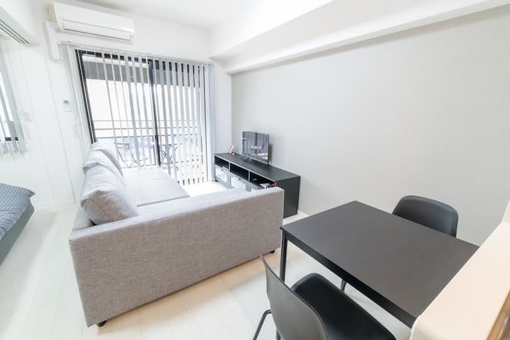 Max4people/35㎡ / 4 Min Subway/family Type Room! - Fukuoka
