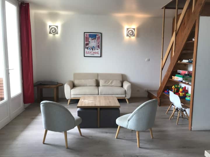 Appartement Plage à Pied - Tarnos