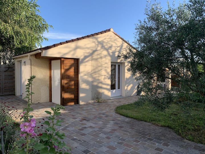 Les Oliviers, Bord De Mer, Jardin 400m², 4 à 6pers - Jard-sur-Mer