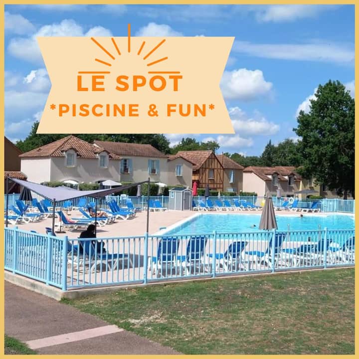 Le Spot *Piscine Chauffée & Fun* - Monflanquin
