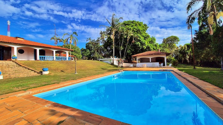 Chácara Completa Com Piscina E Sala De Jogos - Boituva