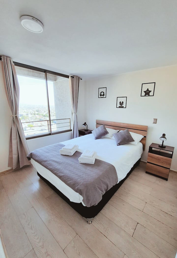 Modern Flat With View & Great Connectivity - Santiago, Chile