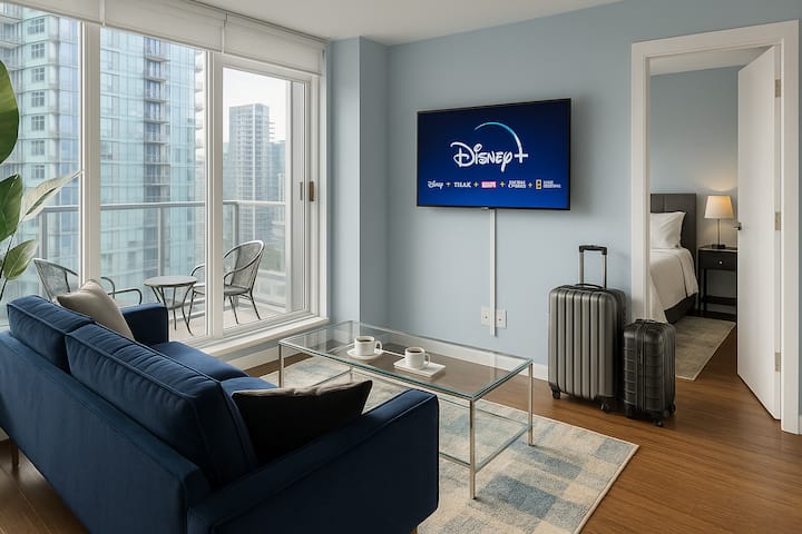 "New" Modern Downtown— Pool, Sauna, Parking - Vancouver