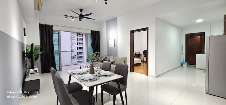 C26 Comfy Kl Suite W/balcony & Big Tv 吉隆坡舒适阳台套房 - Kuala Lumpur