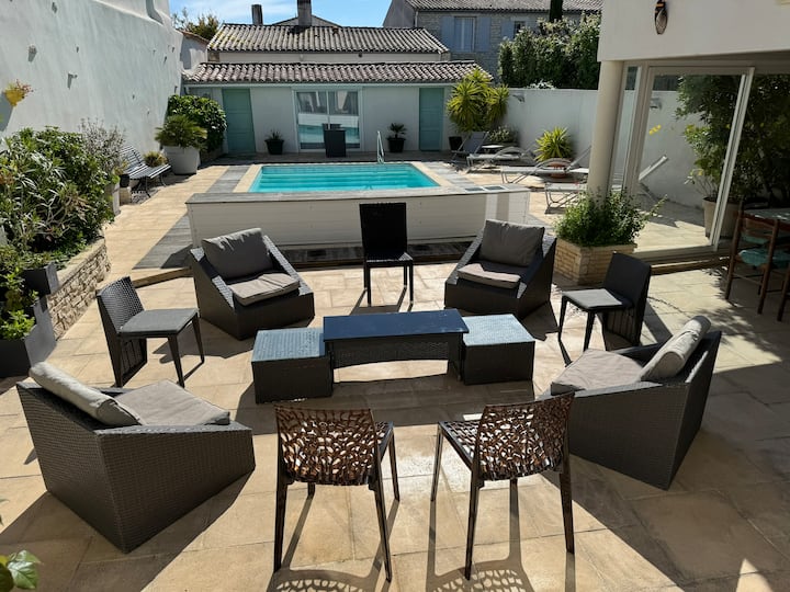 ღ Ostaria • Grande Maison, Piscine & Garage - Île de Ré