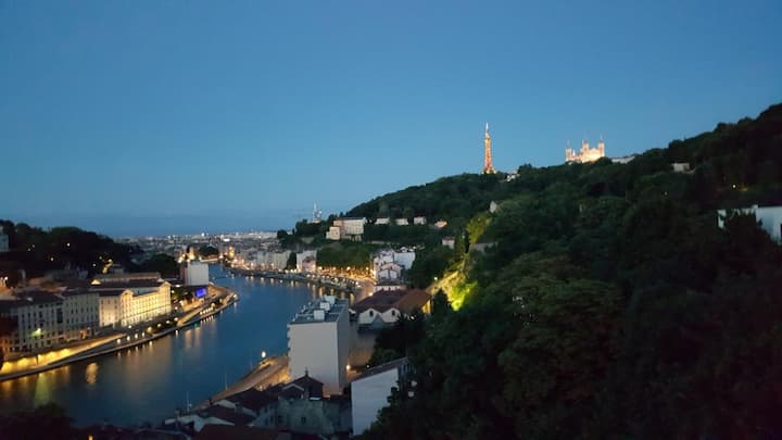 Vue Imprenable Lyon – Havre De Paix à Lyon - Lyon