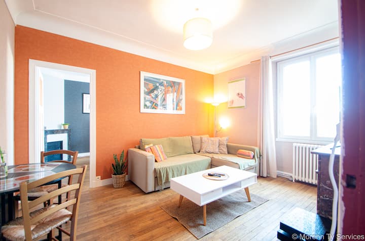 T2 Spacieux Proche Gare • "Ty Ar Barthou" - ibis Styles Rennes Centre Gare Nord