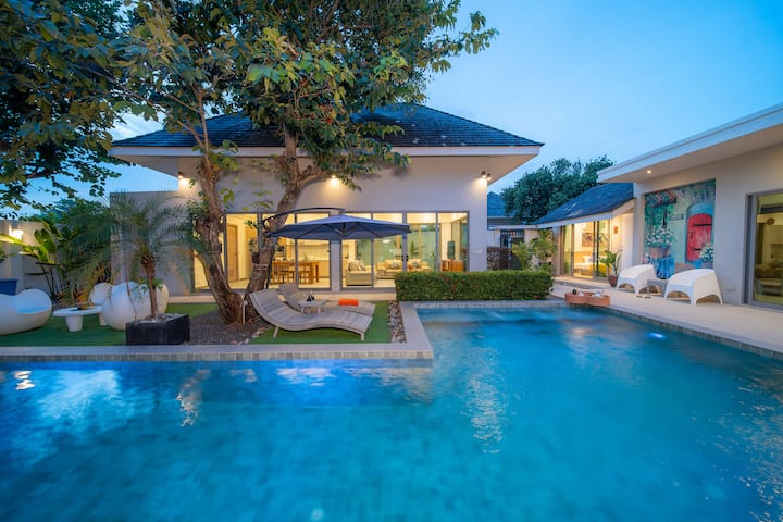 Bangtao 6卧 现代度假风 带泳池景观   高速Wifi - Thailand