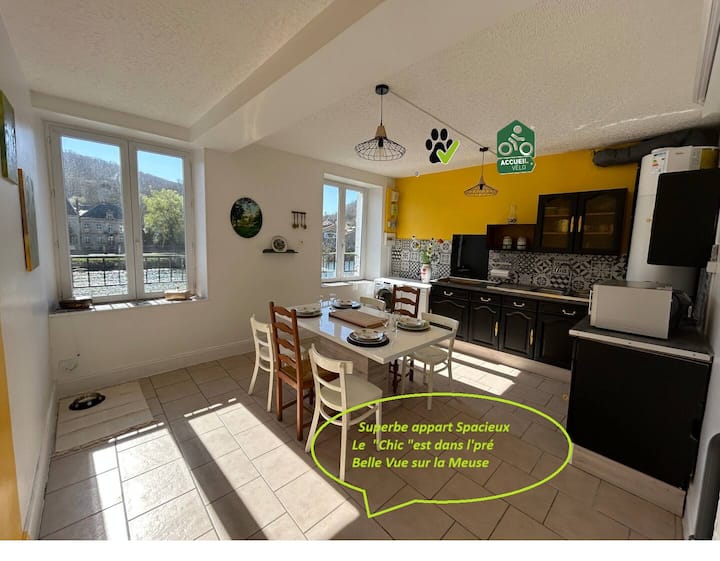 Superbe Appart.vue Sur Meuse - Lac des Vieilles Forges