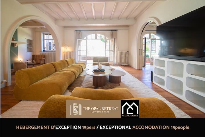 The Opal Retreat - Gîte De Standing 15 Personnes - Wimereux