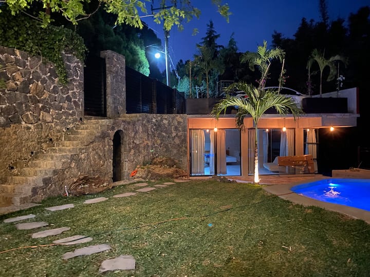 Casa Ciruelo Tepoztlán -Alberca Climatizada - Tepoztlán