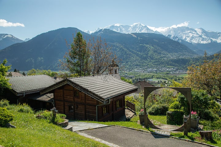 Chalet "Grenier" 3 - Vue Mont-blanc - Passy