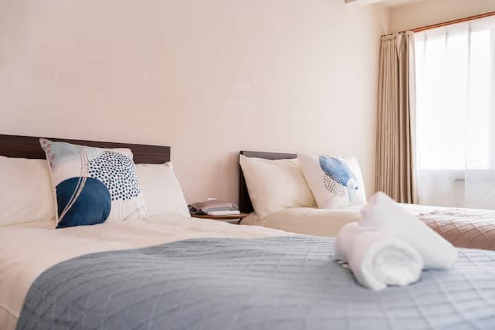 New Large Space 8ppl Flat 2brs&tub 1mins Walk Sta - 淺草