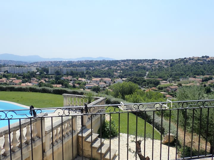 T2 Dans Villa Avec Piscine Entre Aix Et Marseille - Les Pennes-Mirabeau