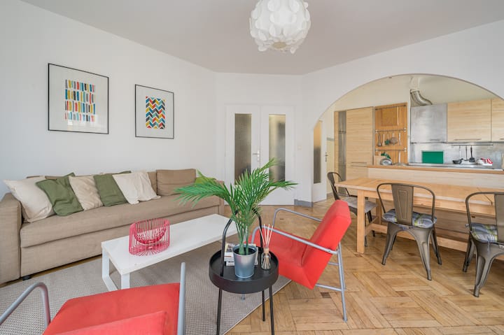 Appartement Calme & Lumineux - 2 Chambres - Wifi - Nice