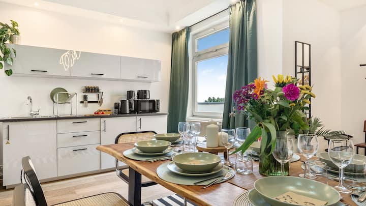 Loft Urbain | Balcon 180° | Centre | 9 Pers. - Berlin Central Station