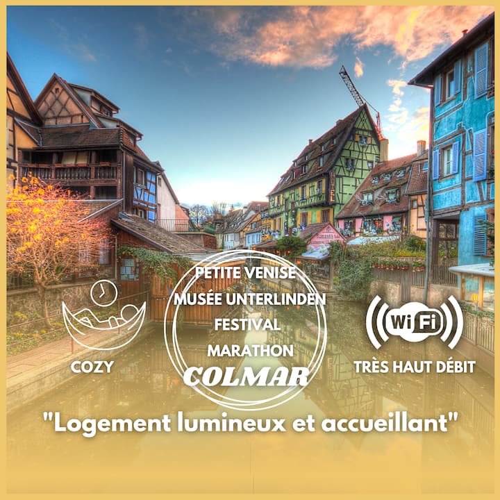 *Bretzel Bed*petite Venise*vieille Ville*city.c* - Colmar
