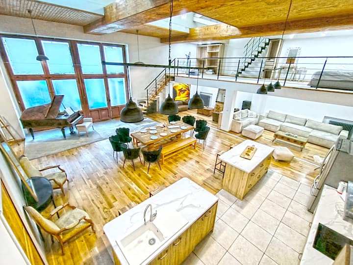 Logement Unique - Grand Loft Industriel - Herblay-sur-Seine