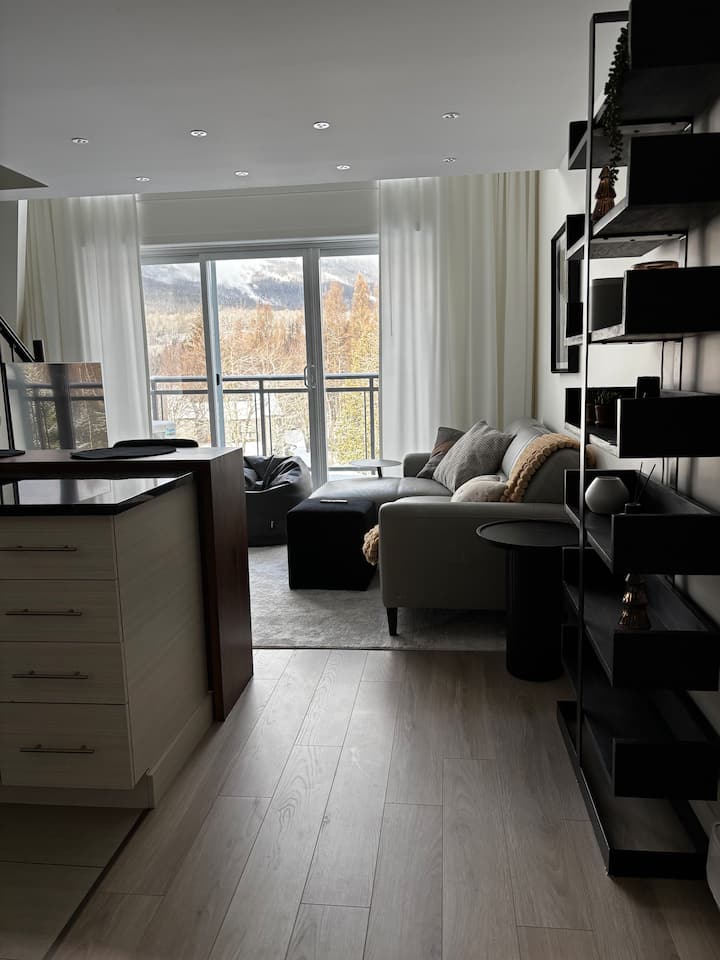 Vue Panoramique Sur Le Mont-sainte-anne - Quebec