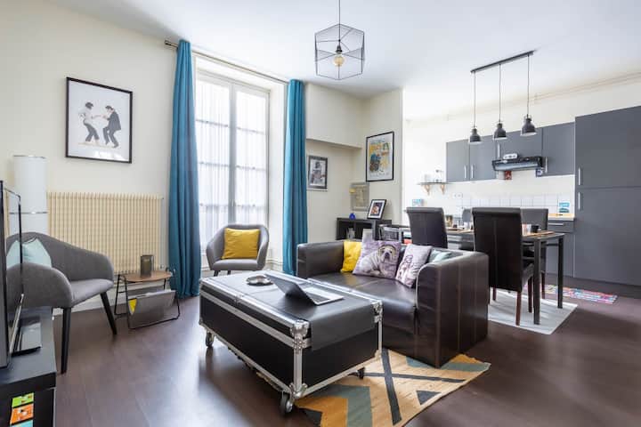 Remy - Appt 68 M2 Cosy - Place De Jaude & Tramway - Clermont-Ferrand