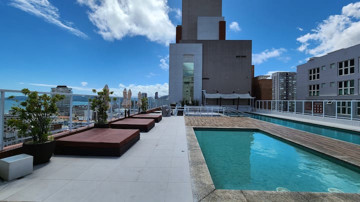 Piscina E Vaga Proximo Praia - Santos