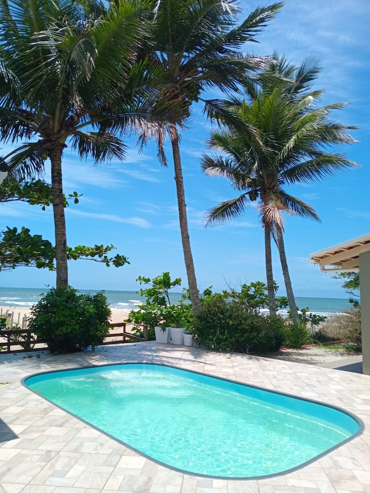 Casa Pé Na Areia, Vista Ao Mar, Piscina - Balneário Camboriú