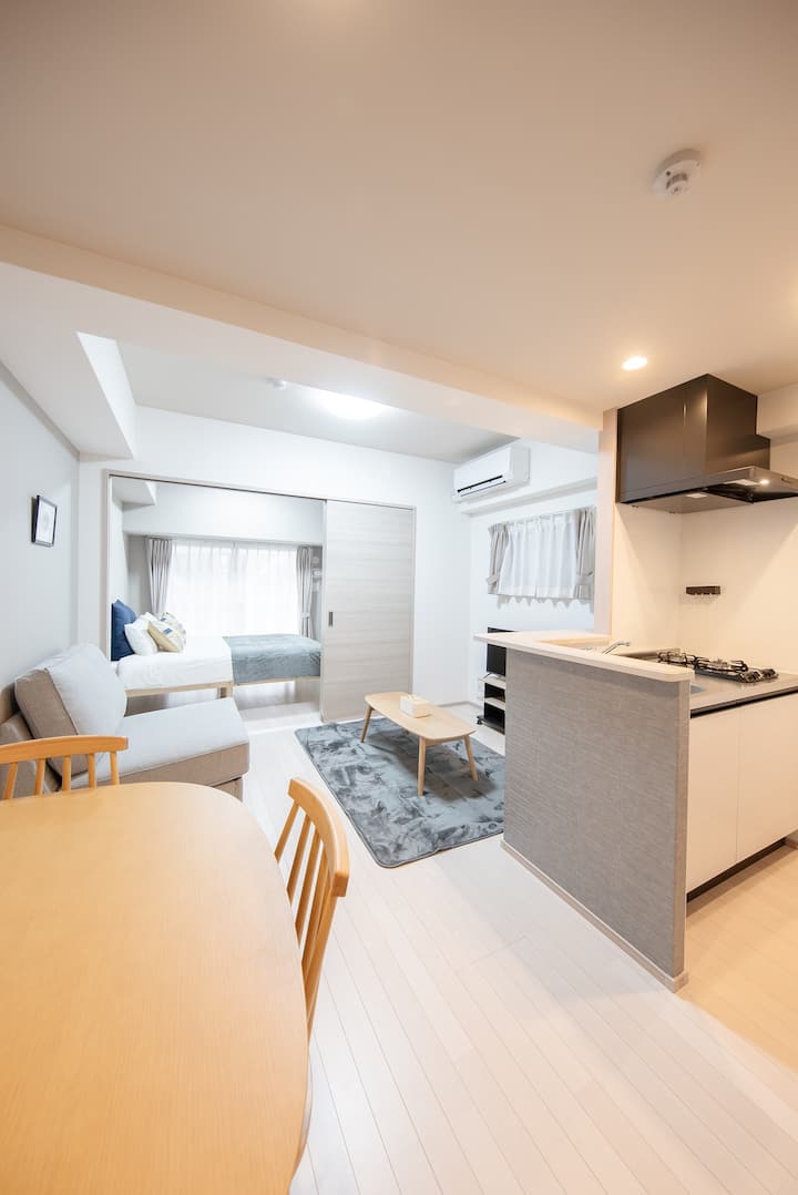 【東比恵駅より徒歩9分】32㎡／福岡空港駅から1駅／博多エリアまで徒歩13分／最大3名宿泊可 - Fukuoka