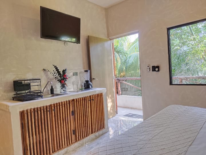 Céntrico Estudio Para 2 Personas - Tulum