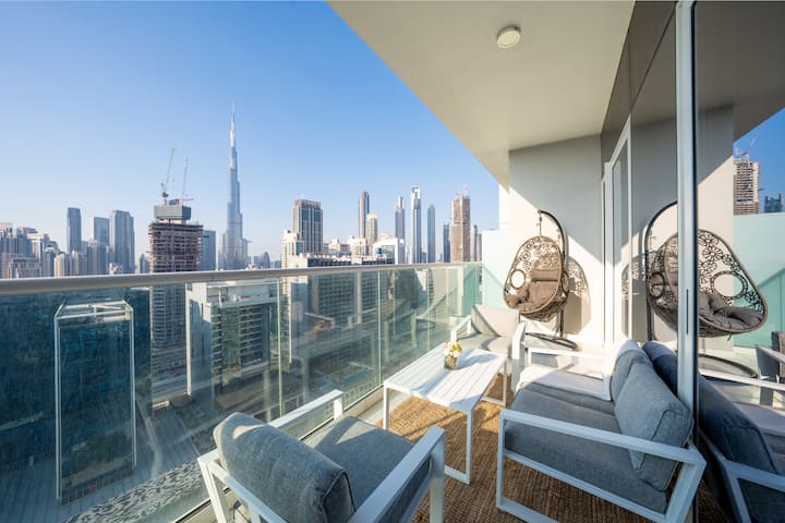Top Floor With Full Burj Khalifa View - Dubai