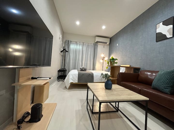 Clean & Cozy! 2 Stops To Namba! Up To 6 Guests.101 - Osaka, Japan