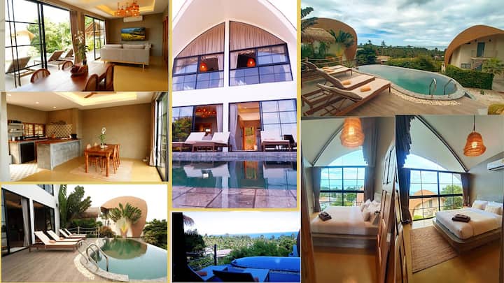 Villa La Quartz Seaview 2br - Ko Samui