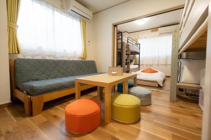 Big Sale[d612]大国町駅から徒歩10秒,難波へ1駅2分,道頓堀.usj簡単アクセス - Ōsaka