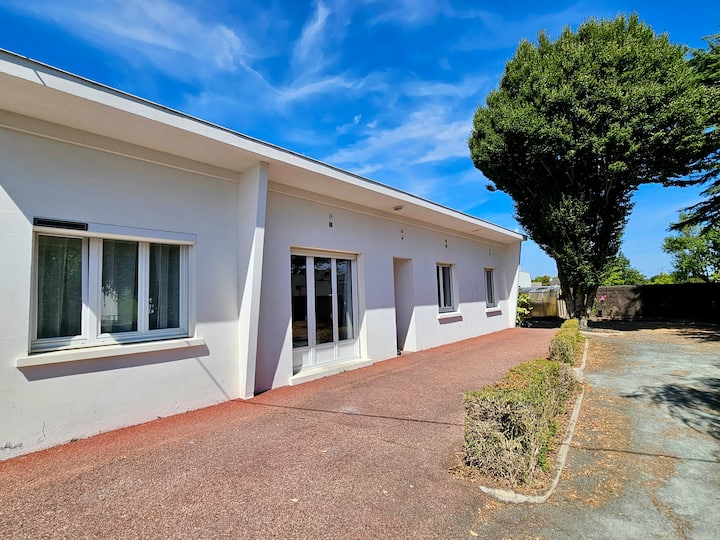 Maison Vintage Avec Jardin • Plages & Industrie - Saint-Nazaire