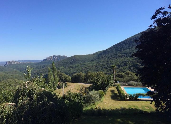 "Le Buisson" Gîte En Cévennes Dans Hameau, Piscine - Saint-Hippolyte-du-Fort