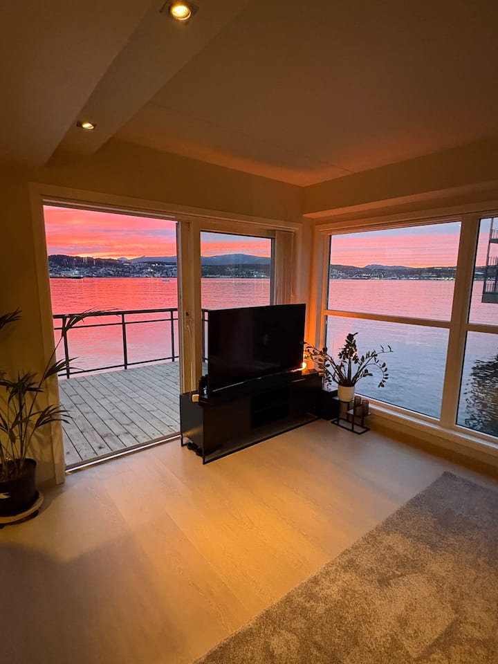 Nydelig Moderne Leilighet Med Panorama Utsikt - Tromsø