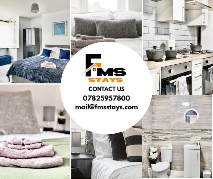 6 Bed/2 Bath/big Groups/contractors/free Parking - Liverpool