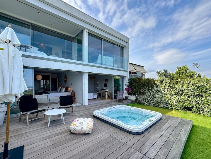 Maison D'artiste Vue Mer & Jacuzzi - Antibes