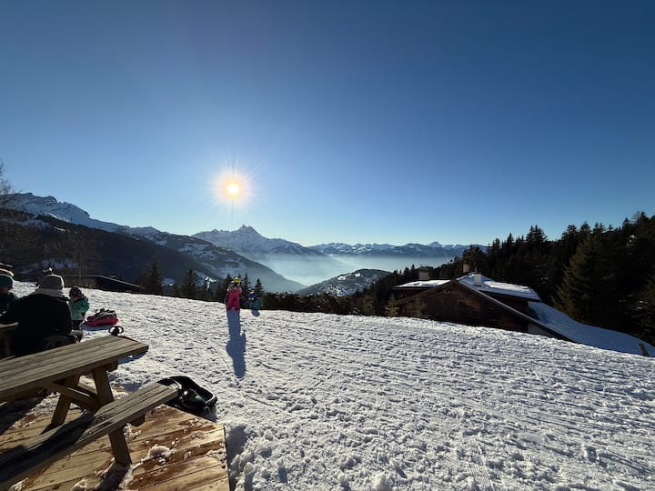 52.5 Appart Spacieux Alpe Des Chaux /4pax - Les Diablerets