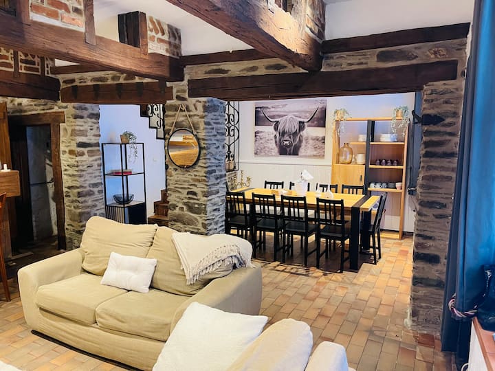 Charmante Maison 10 Personnes Proche De La Semois - Belgium